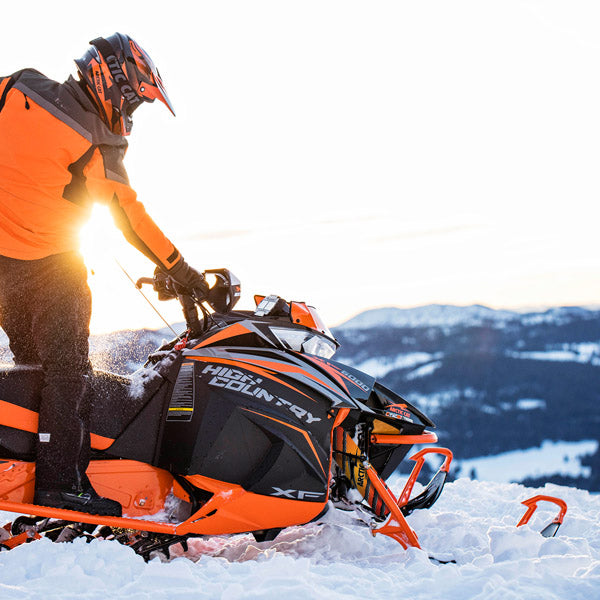 Orange Arctic Cat Sled Shock Protector Covers Snowmobile (Set of 2) NE ...